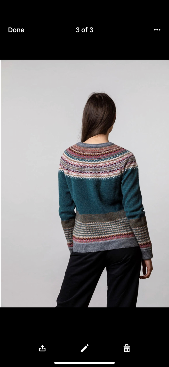 Eribe Alpine Sweater Fairisle In Lugano – Thistle And Tweed